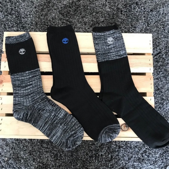 Timberland | Underwear & Socks | Mens Timberland Boot Socks 3 Pairs ...